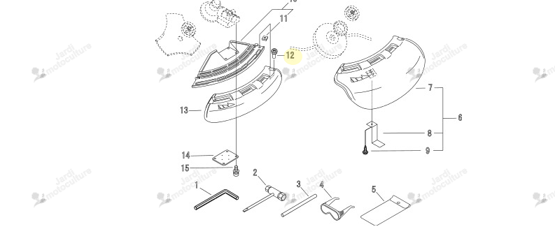 Vis Echo 90024205018 | Jardi Motoculture